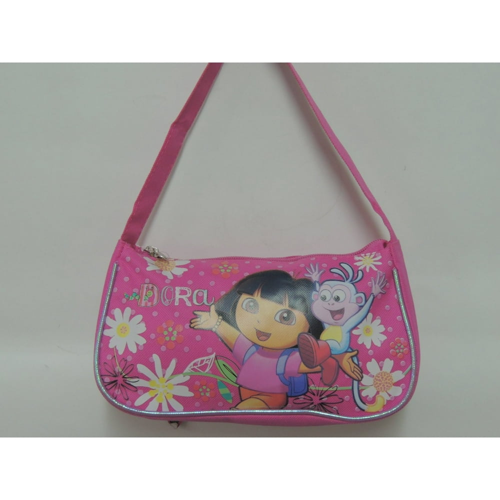 Dora The Explorer - Handbag - Dora the Explorer - Pink Flowers Purse ...