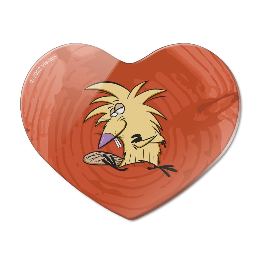 Angry Beavers Norbert Heart Acrylic Fridge Refrigerator Magnet ...