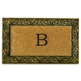 Calloway Mills Prestige Gold Monogram Outdoor Doormat 18" x 30" (Letter ...