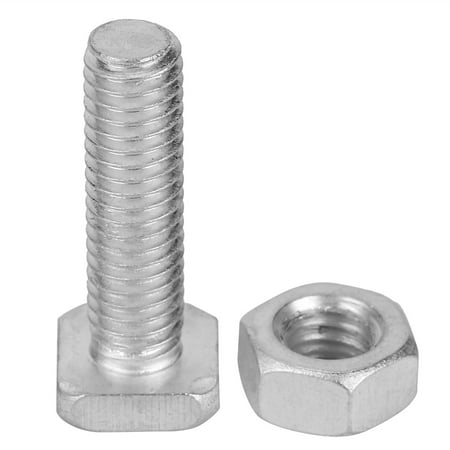 LHCER 20 Set 22mm M6x22 Bolts and M6 Nut Aluminium Nuts & Bolts Set ...