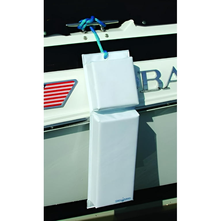 Kwik Tek Hh-1w Hull Hugr Flat Fender (white For Sale Dockmate Hinged ...