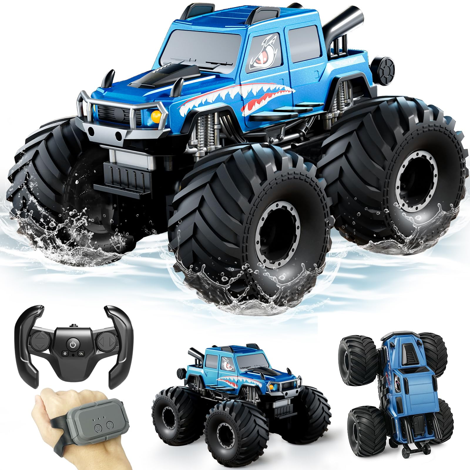 Click here for Enjoyfly Monster Truck Toys Amphibious Remote Cont... prices