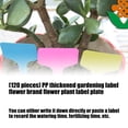 120Pcs T-Type Plant Labels Garden Labels Signs for Potted Flowers And ...
