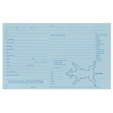 3 X 5 Metal Kennel Card Holders Display Pet Care ID Info Vet Dog ...