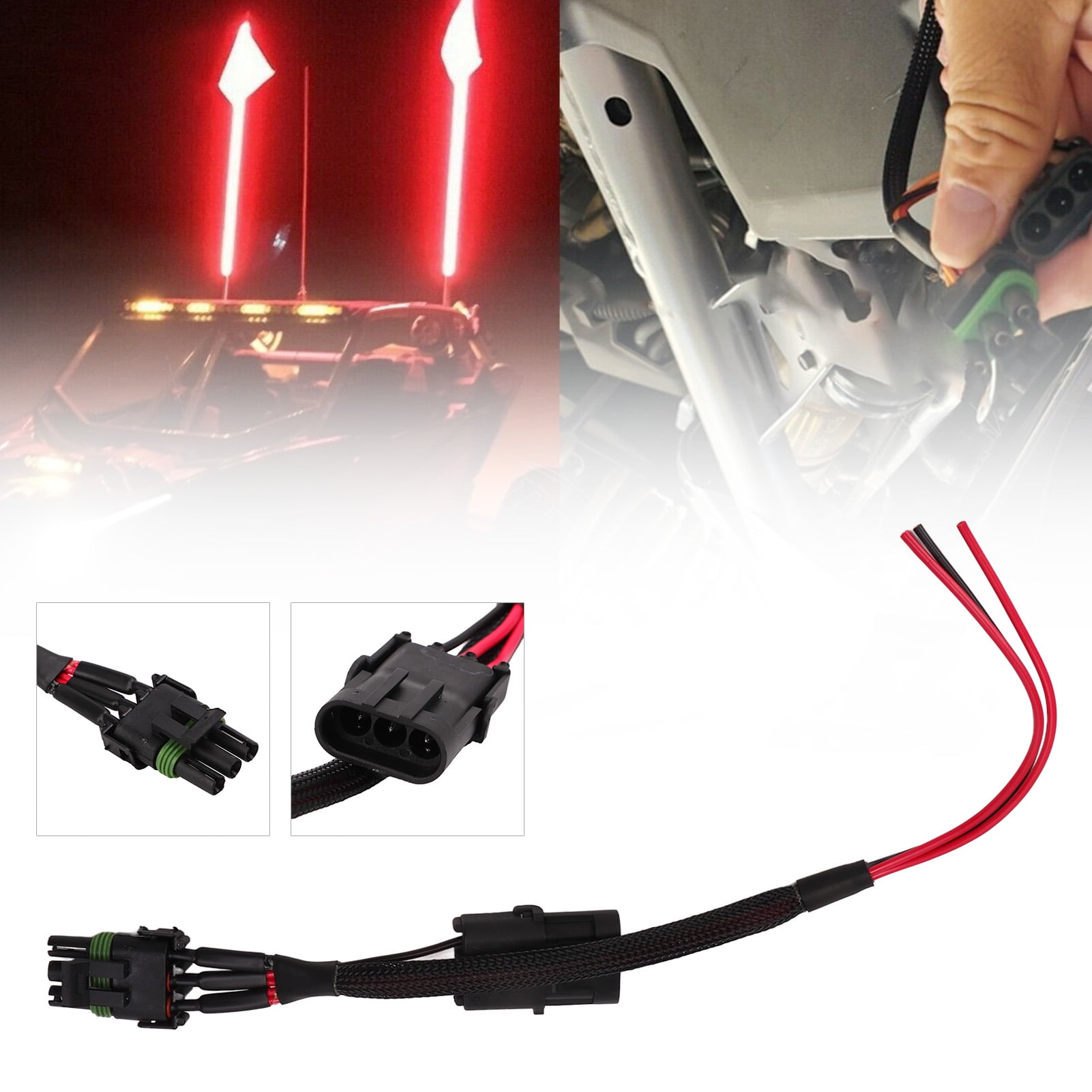 Click here for Fugacal Tail Light Power Connector  Taillight Powe... prices