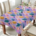 54x72in Square Printed Tablecloth Easy-Care Decorative Table Cloth for ...