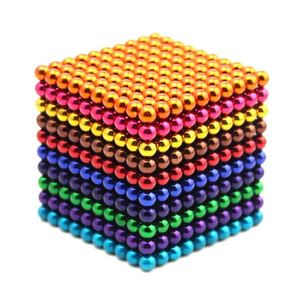 Juego de bolas magnéticas de 1000 piezas de 3 mm Cubo de imán mágico Juguete de construcción ...