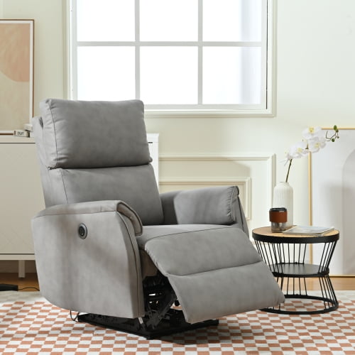 Electric Power Recliner Chair, Reclining Chair for Bedroom Living Room ...