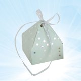 Dytern Wedding 10pcs Wedding Pyramid Candy Boxes Sugar Bowls Pyramid ...