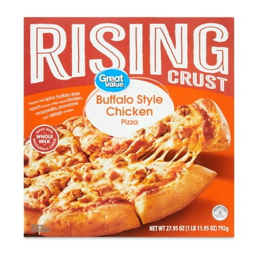 Great Value Rising Crust Cheese Pizza, 28.10 oz (Frozen) - Walmart.com