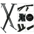 Glarry Adjustable Dual-tube X Stand and Folding Stool for 61&54 keys ...