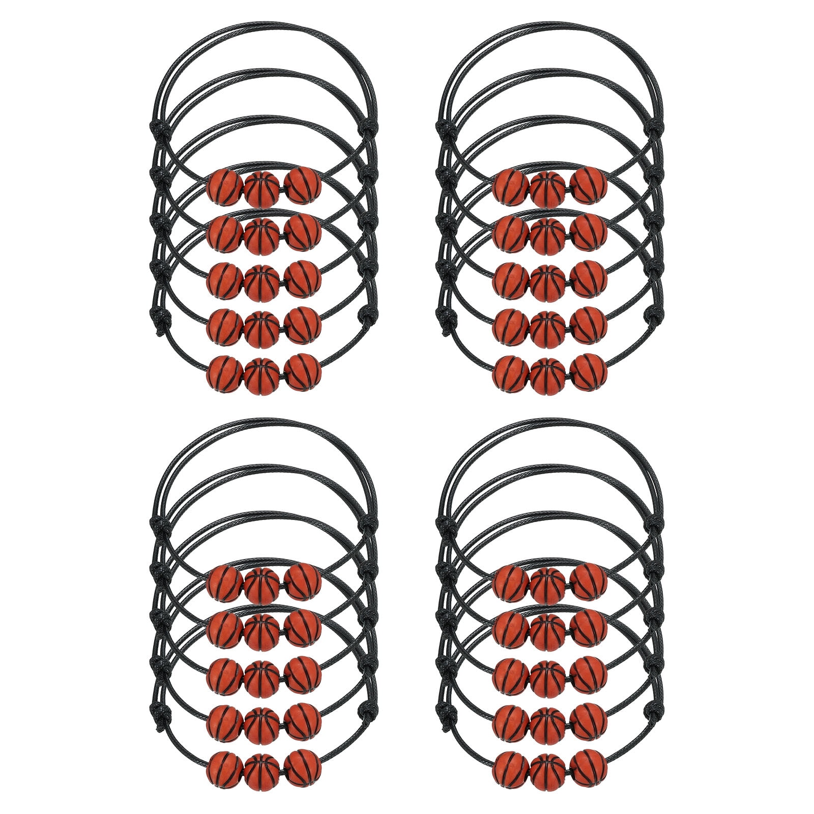 Click here for Unique Bargains Basketball Bracelets  20 Pcs Baske... prices