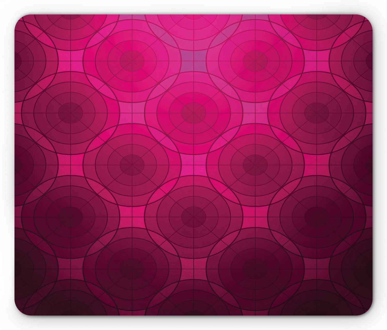 Magenta Mouse Pad, Disc Shaped Fluid Dynamics with Circular Spherical ...