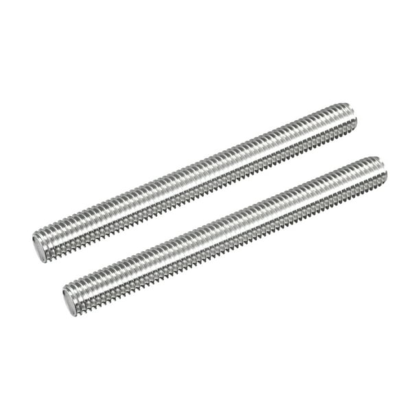 Uxcell Fully Threaded Rod M10 x 100mm 1.5mm Thread Pitch 304 Stainless ...