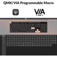 C2 Pro Wired Custom Mechanical Keyboard Full Size Layout QMK/VIA ...