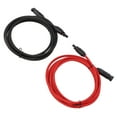 1 Pair Solar Extension Cable 6mm2 PPE Copper Insulated Solar Panel Wire ...