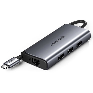 Slim Aluminum Type-C Multi-Port Adapter V2 - Walmart.com