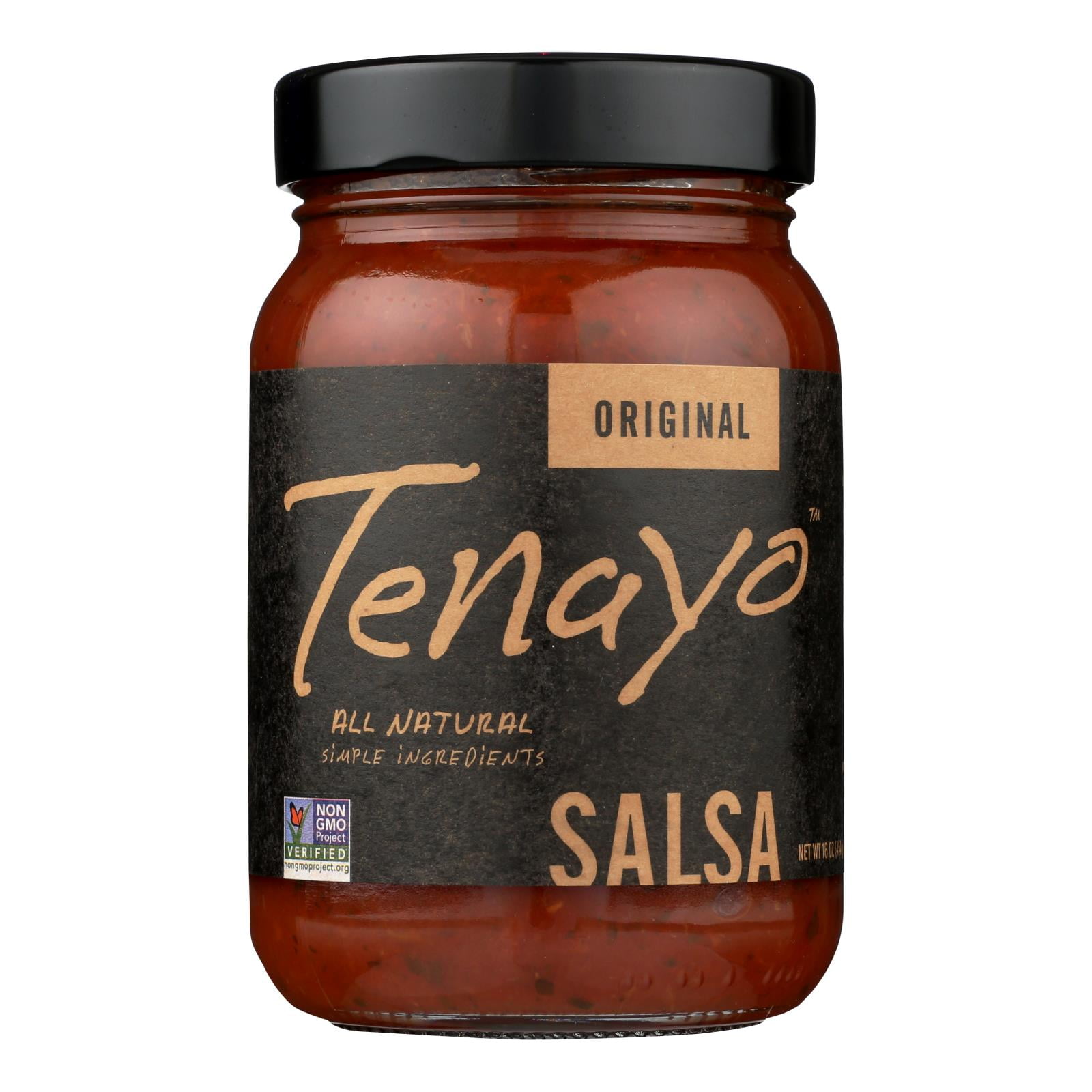 Tenayo Original Salsa, All Natural & Non GMO, No Preservatives, No ...