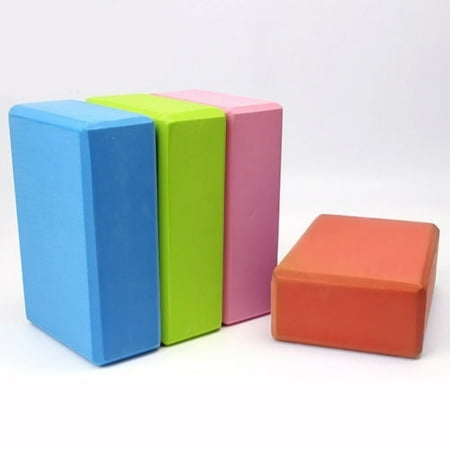 EVA Gym Blocks Foam Brick Training Exercise Fitness Set Tool Yoga ...