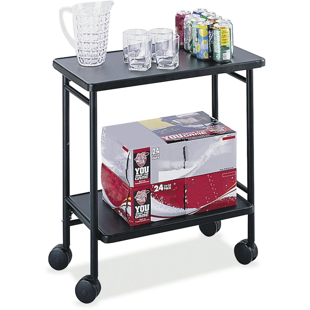 Safco, Beverage Folding Cart, 1 Each, Black - Walmart.com - Walmart.com