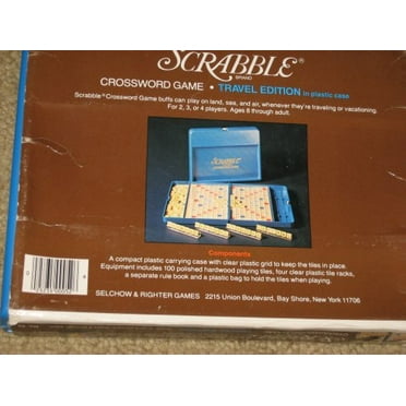 Scrabble Game Linen Book Vintage Edition - Walmart.com