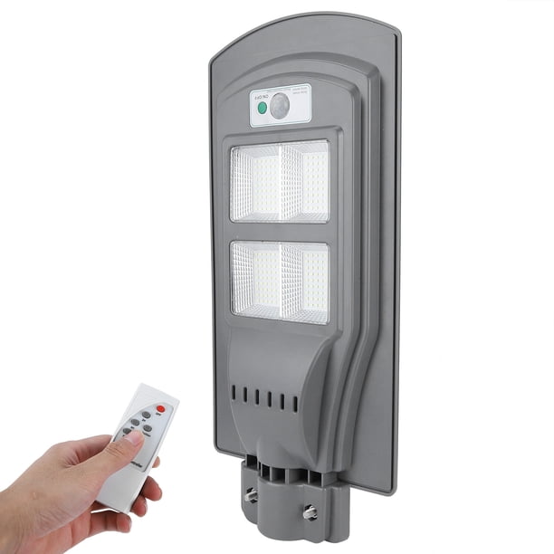 Luz con sensor para exteriores, luz de calle con control remoto por ...