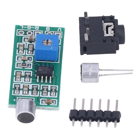 Microphone Pickup Module, Mic Sensor Board Low Ground Noise For DIY ...