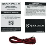 Rockville BluTube WD Bluetooth Tube Amplifier/Home Receiver + (2) Tower ...