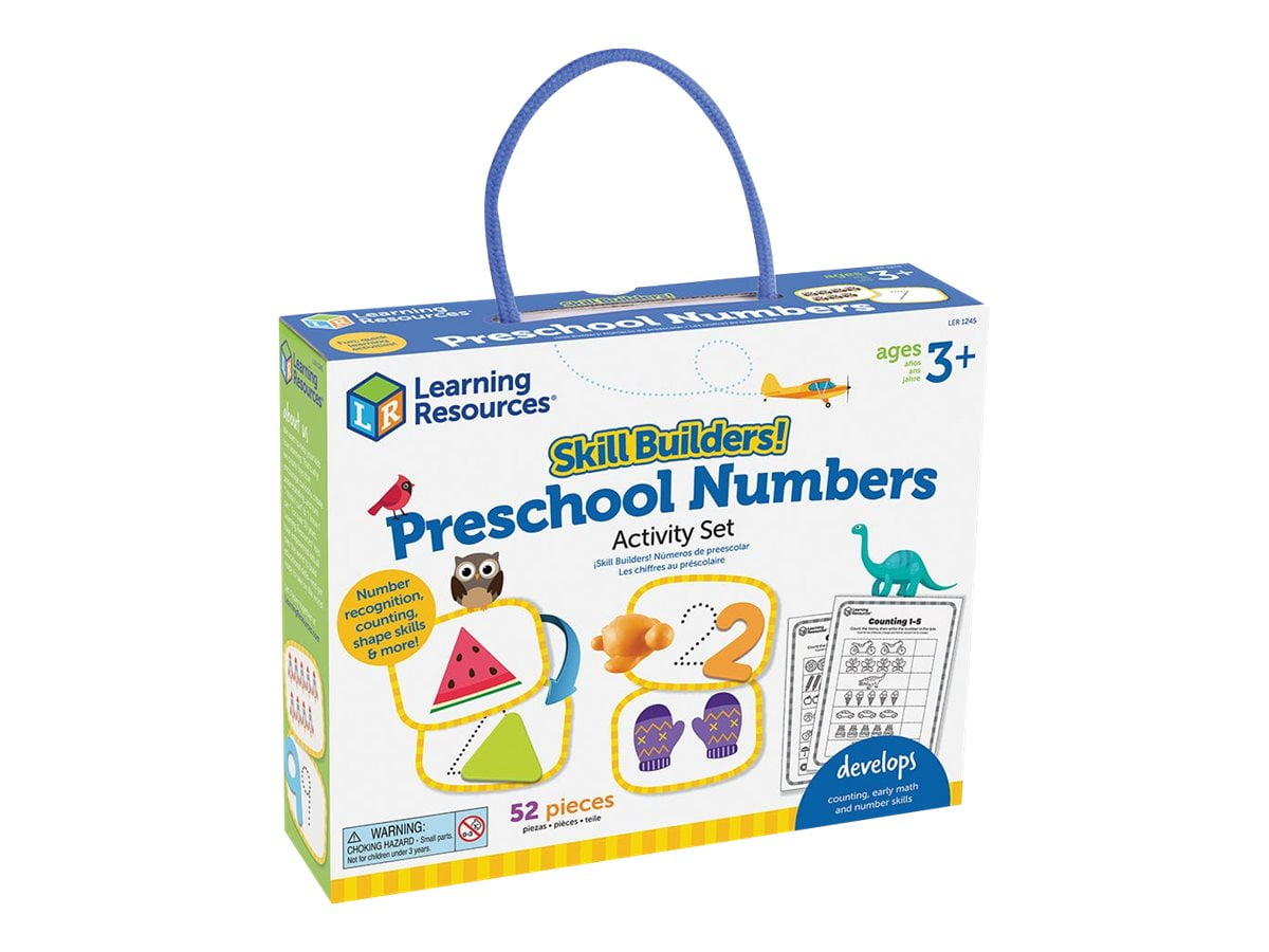Learning Resources Skill Builders! Preschool Numbers, Toddler ...