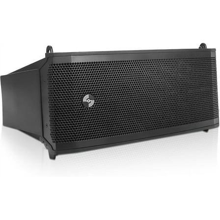 Sound Town CARME Series 8" 350W 2-Way Professional PA DJ Speaker, White with Compression Driver ...