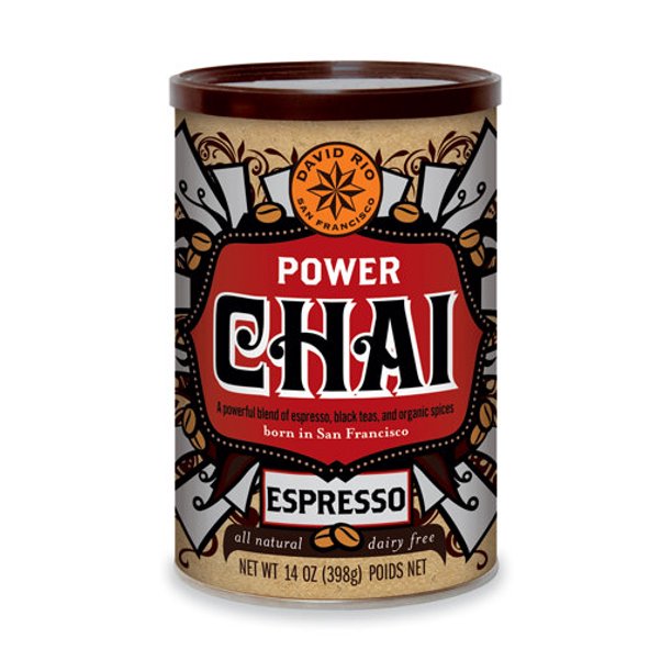 David Rio Power Chai Espresso, Powdered Tea, 14 Oz - Walmart.com