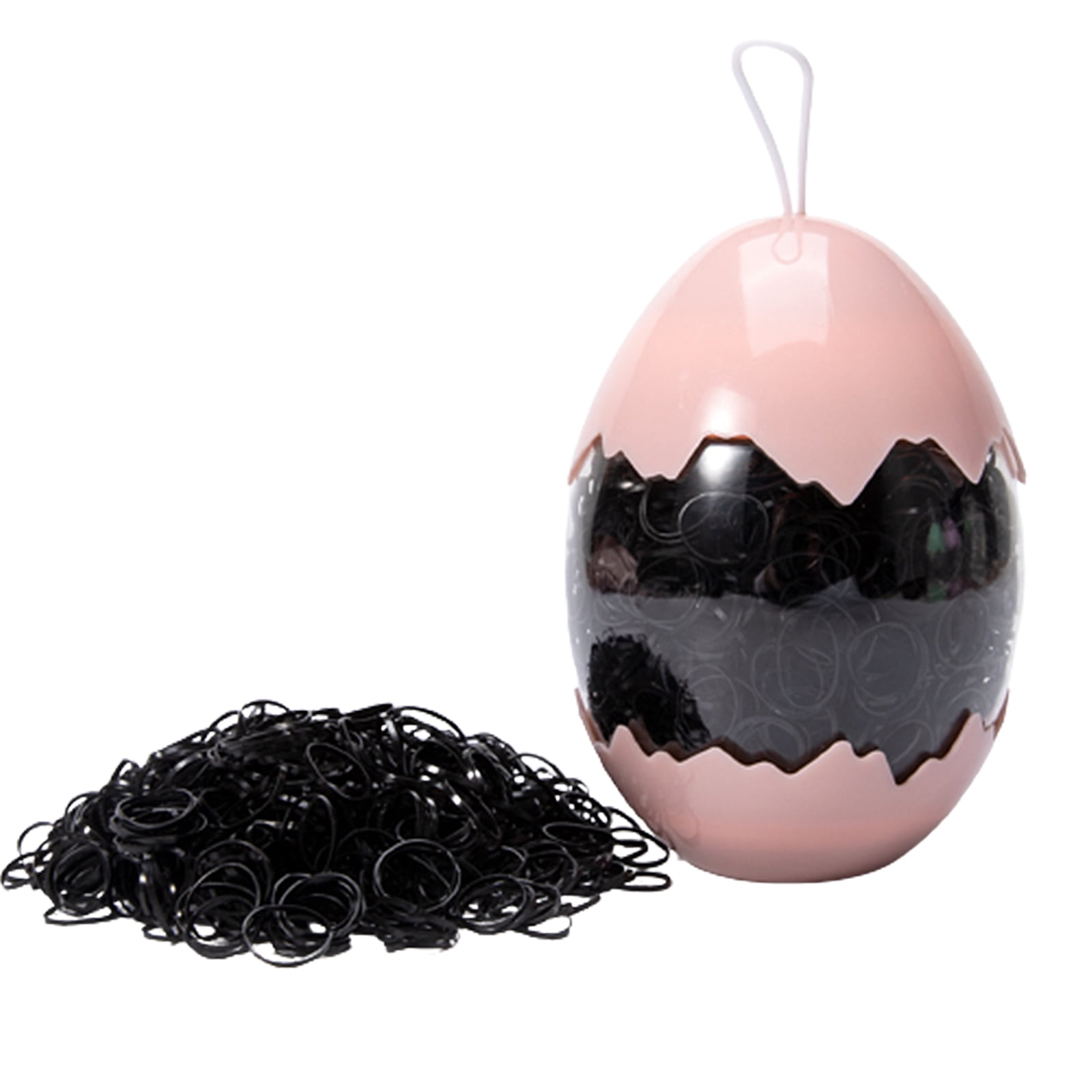 GHOONEY Colorful Elastic Hair Ties Ropes Mini Small Hair Ties DIY Hair ...