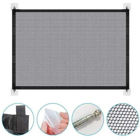 Dog Barriers, Magic Gate Foldable Dog Door Guard Door & Stair Guard for ...
