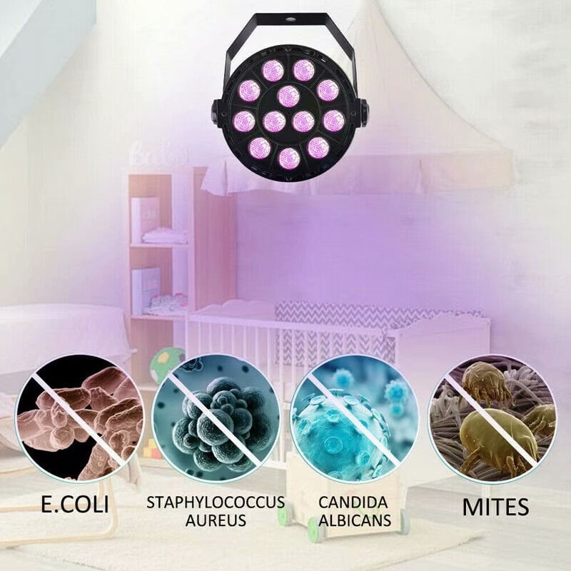 VicTsing 36W Medical Disinfection UV Lamp Home Room LED Ultraviolet ...