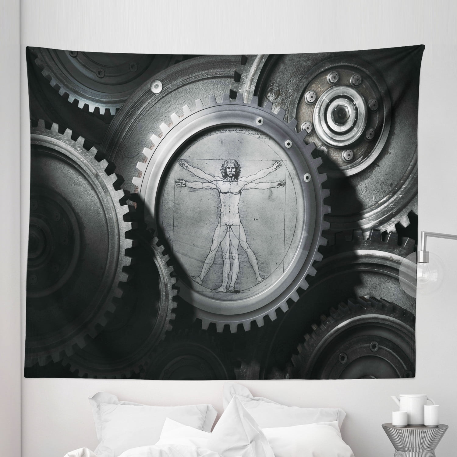 Grey Tapestry, Wheels of System with Medieval Old Human Body Animation ...
