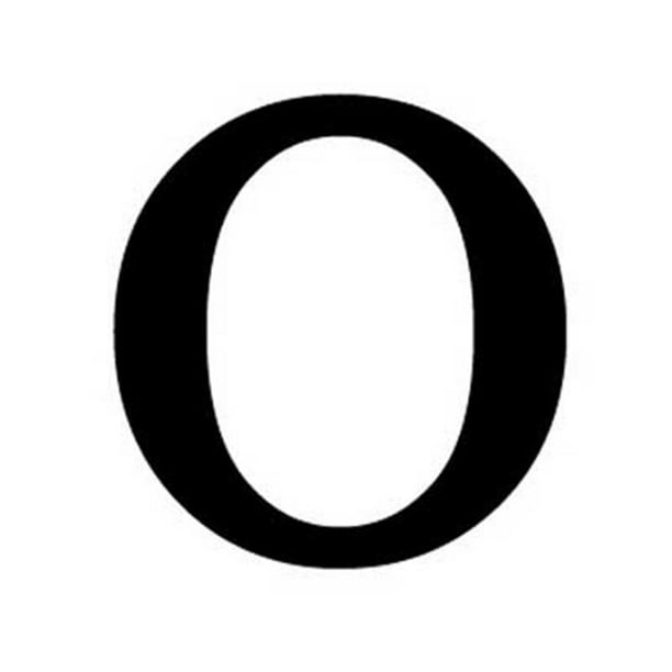 Village Wrought Iron LET-O-S Letter O Small - Walmart.com - Walmart.com