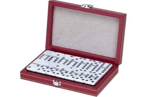 Double 6 Spinners Dominoes Two Tone Game - Walmart.com