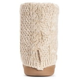 Muk Luks Women's Cable Knit Bootie - Walmart.com
