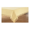 Lintex Linens Homespun Check 100% Cotton Woven Fringed Tablecloth 60 ...