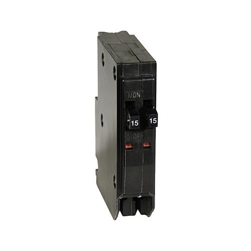 Square D QOT1515CP QOT 15-Amp Single-Pole Tandem Circuit Breaker ...