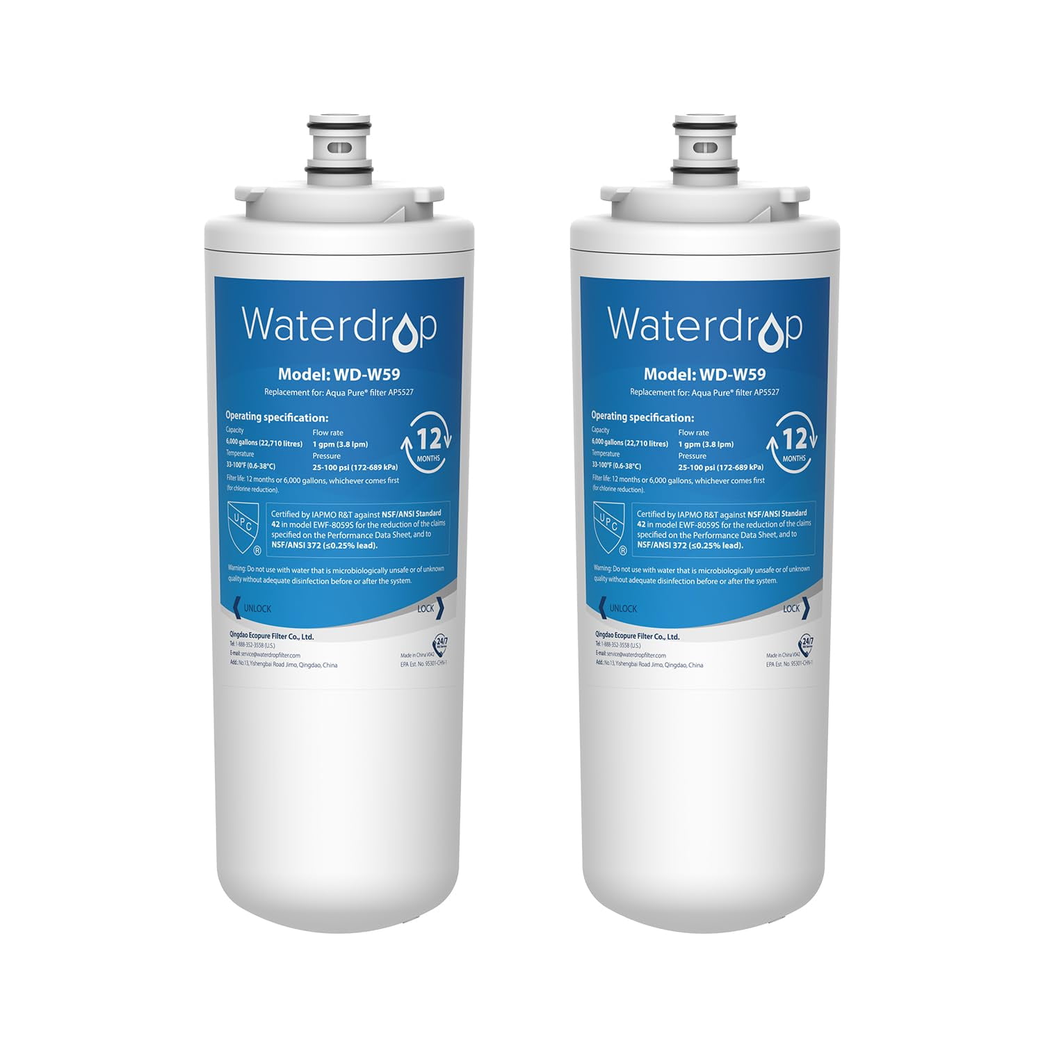 Click here for Waterdrop Ap5527 Post Water Filter Cartridge  Mode... prices