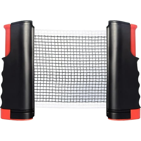 Portable Table Tennis Net Retractable Rack Replacement Ping Pong ...