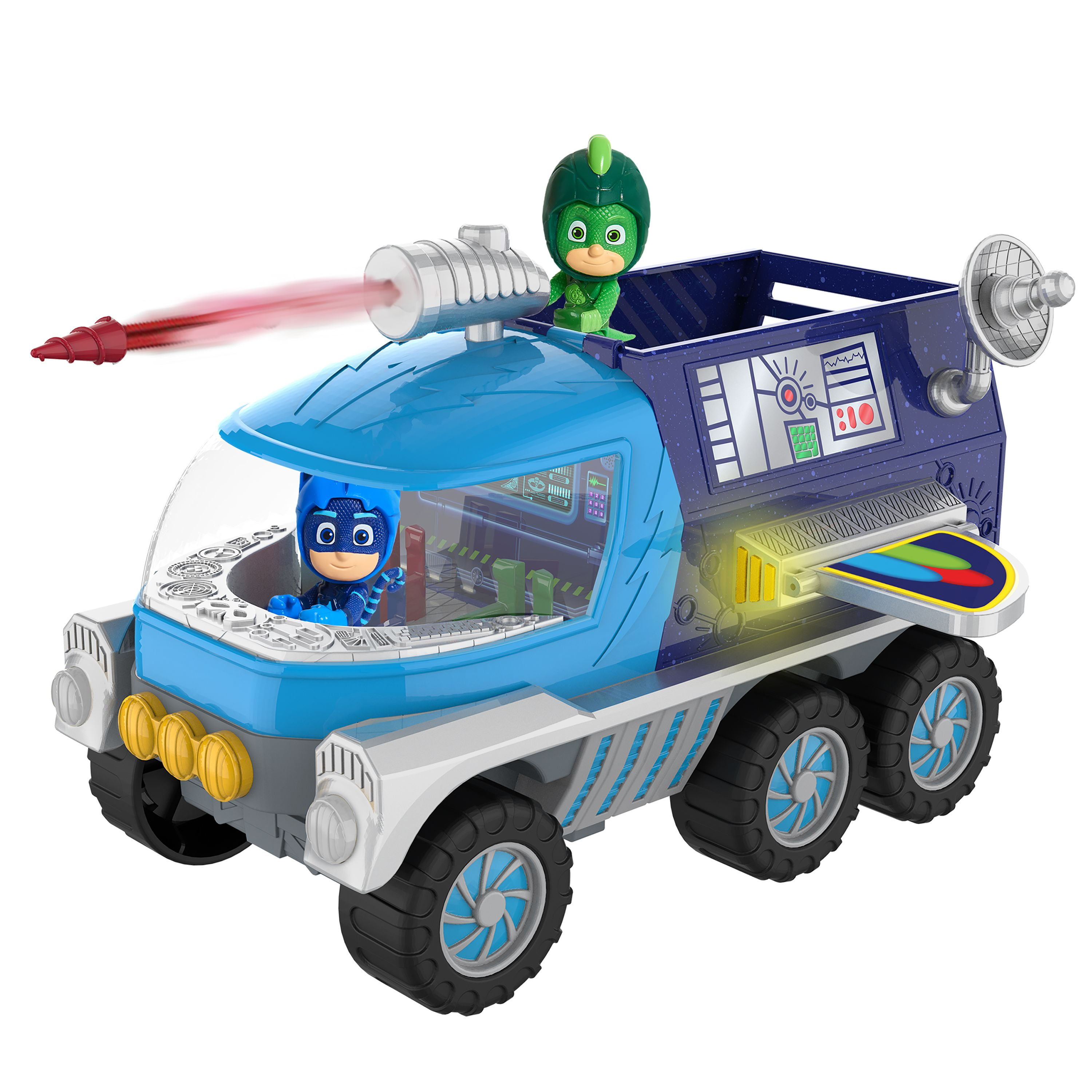 PJ Masks Super Moon Adventure Mega Rover Toy Vehicle - Walmart.com ...