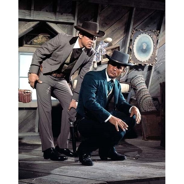 The Wild Wild West TV series Robert Conrad Ross Martin 4x6 photo inch ...