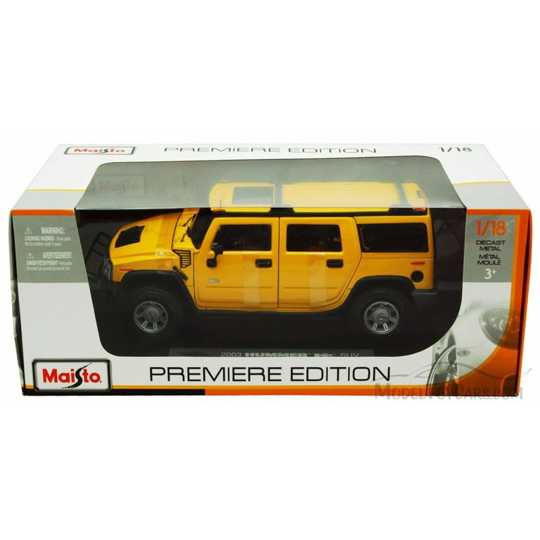 2003 Hummer H2 Yellow