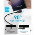 Anker Cable Right Angle, 240W 2-Pack 6 ft USB C to USB C Cable, 90 ...