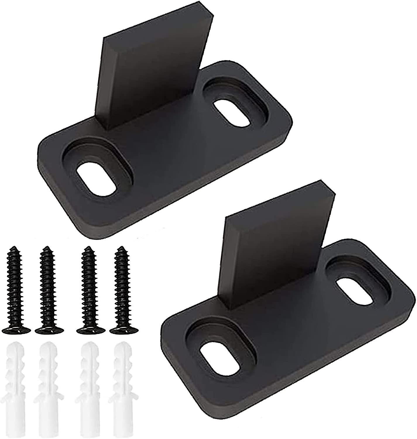 2 piezas de rieles inferiores para puerta, colgador para puerta de ...