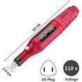 Portable Electric Nail Drill Set Pen Sander Polish Machine Acrylic Gel ...