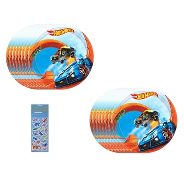 Hot Wheels Party Paper Round Plate, 7 in, 8ct - Walmart.com