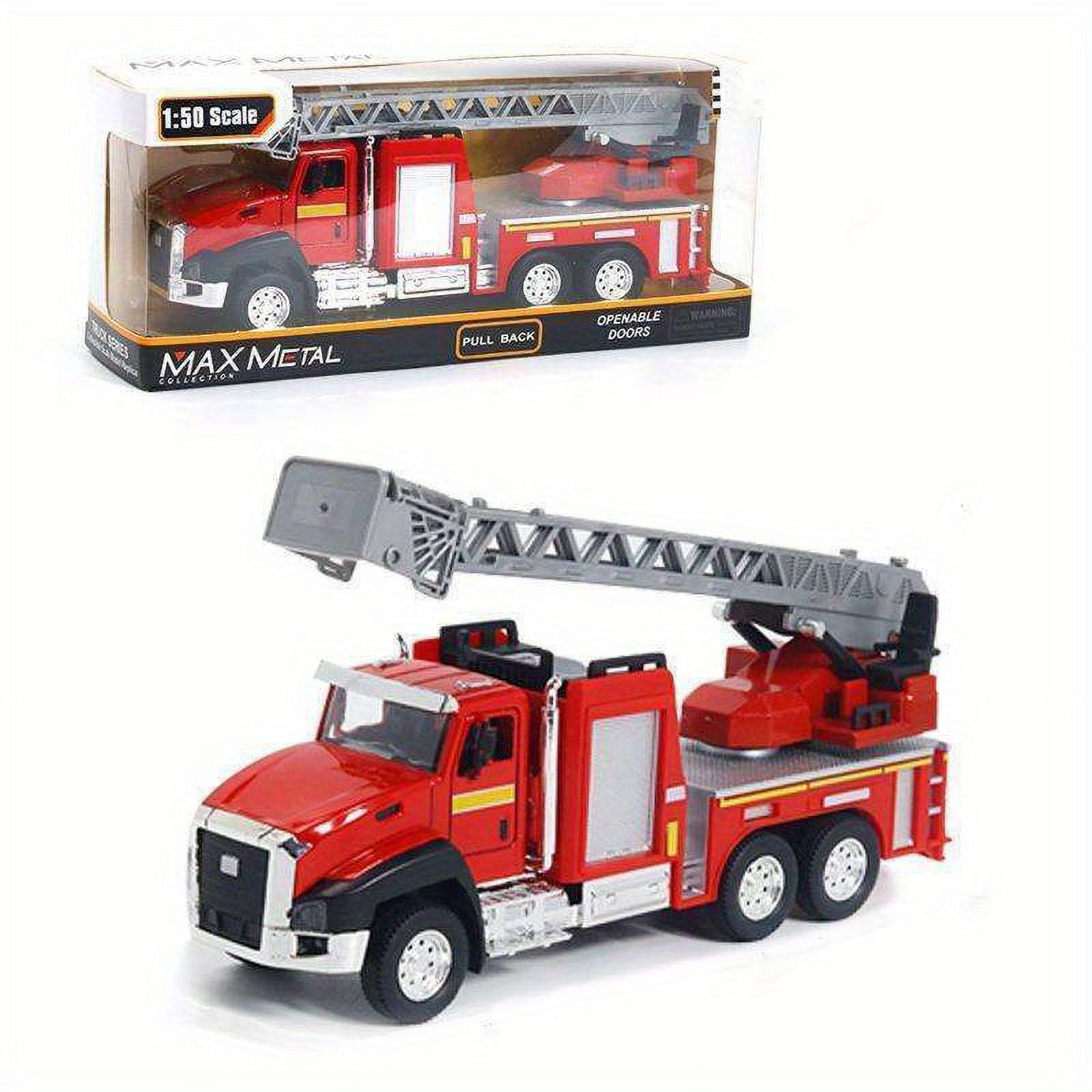 Click here for Grm Excavator Fire Truck Alloy Engineering Car Toy... prices